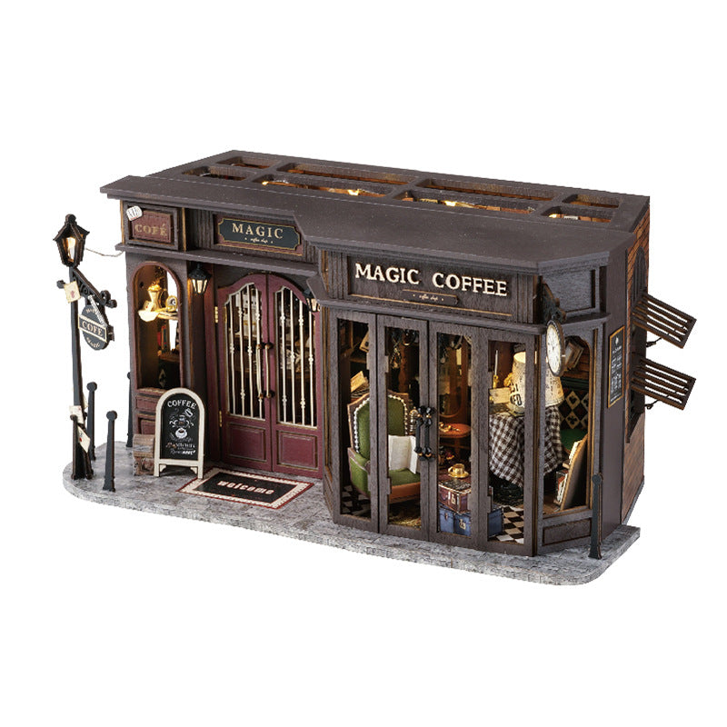 Magic Coffee Shop DIY Miniature House Kit – wewowood