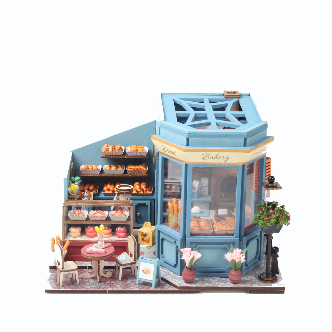 French Bakery DIY Miniature House – wewowood