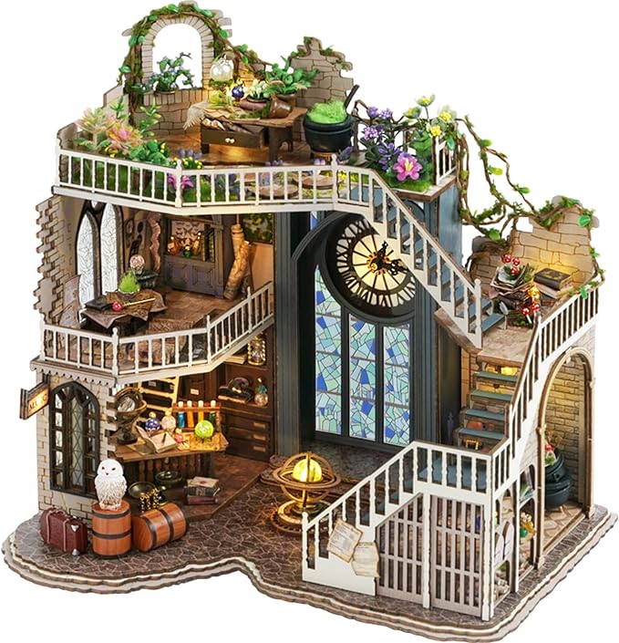 Magic Dollhouse Diy Miniature Wewowood