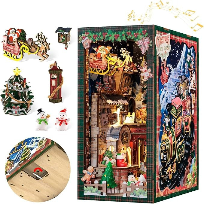 Christmas Wish Store DIY Book Nook Kit – wewowood