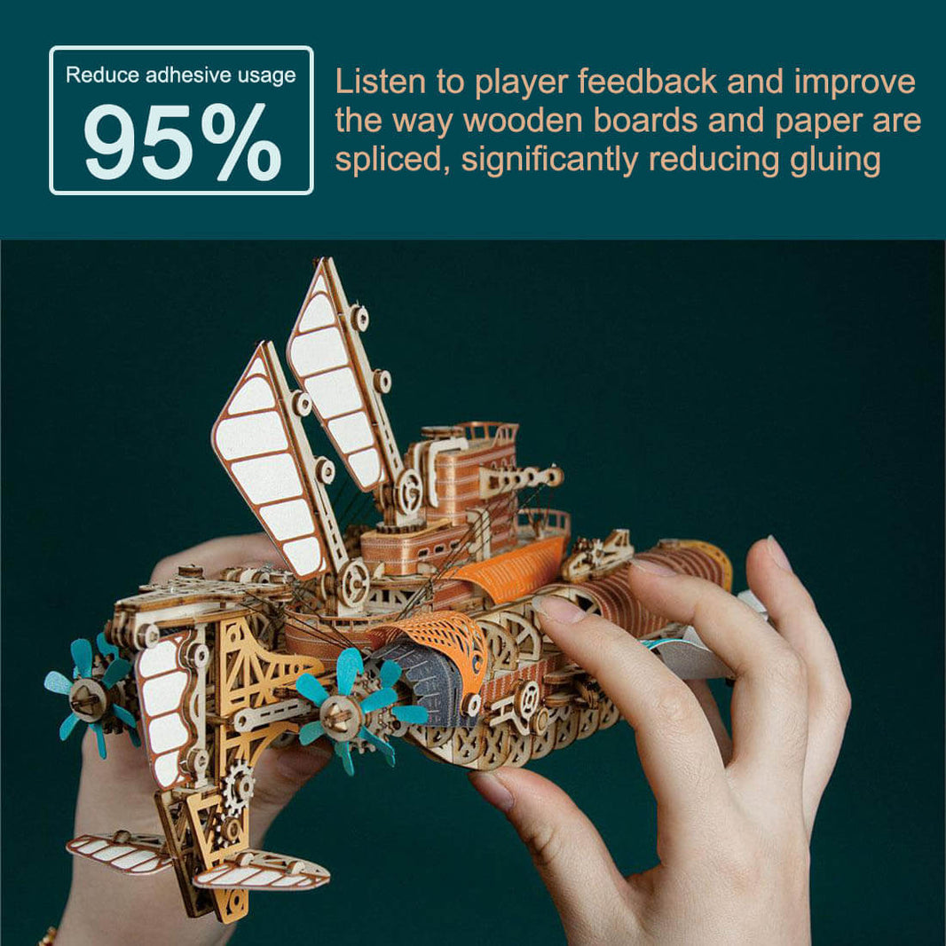 Wooden Puzzles For Adults 3-d Puzzles ROKR 3D Puzzle Car Model Kits For ...