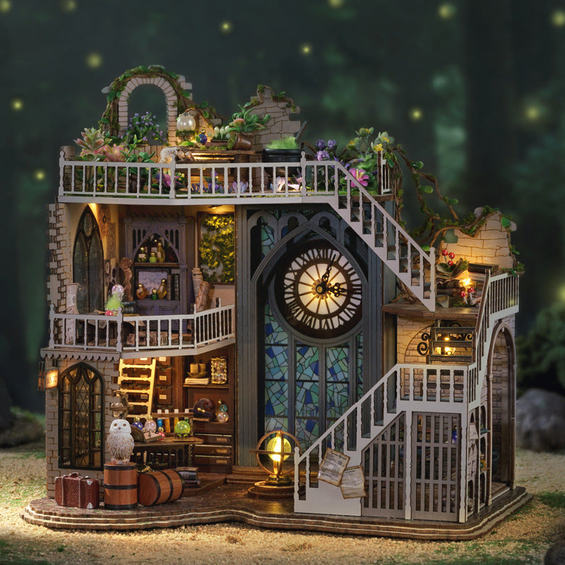 Magic Dollhouse Diy Miniature Wewowood