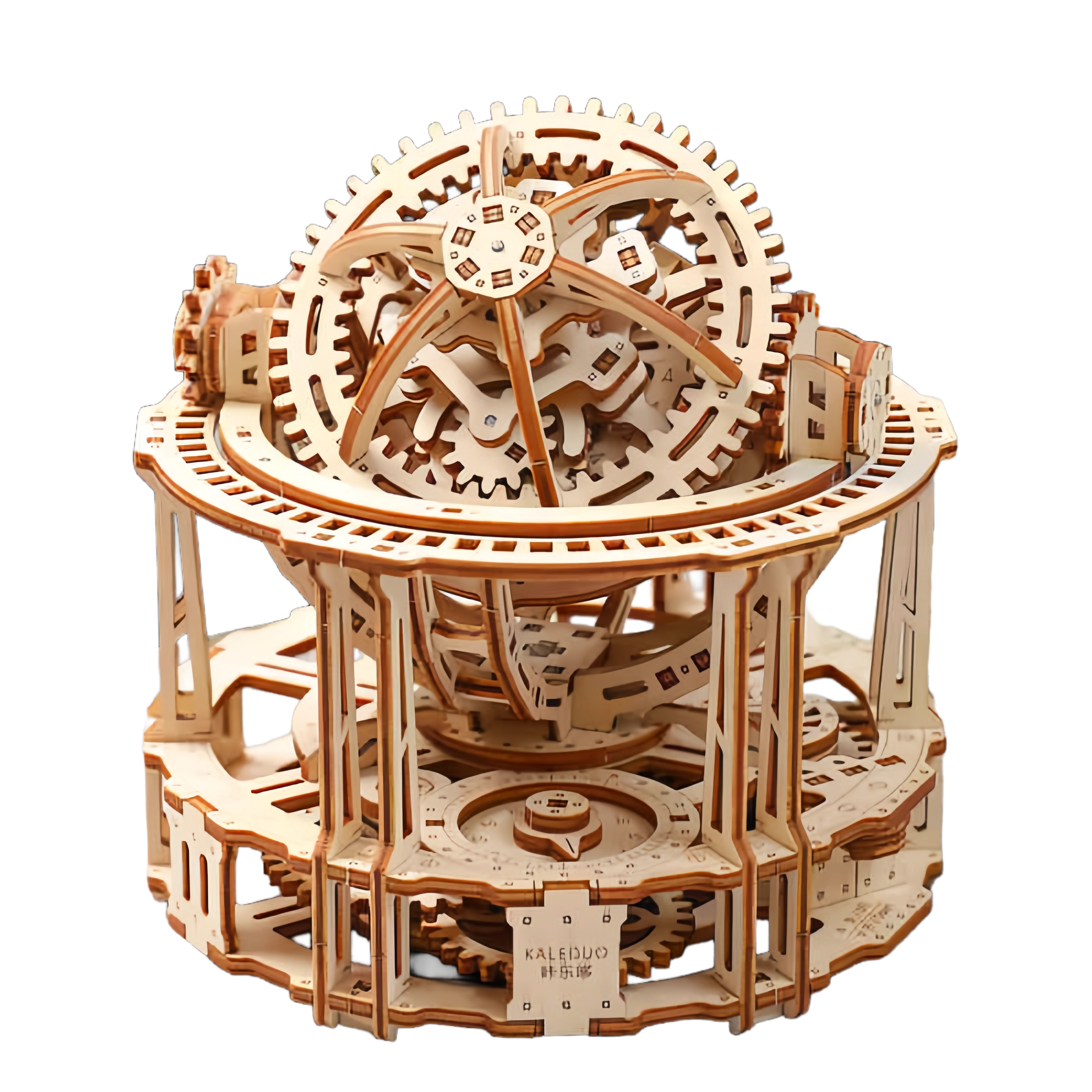 Spherical Tourbillon Chronograph 3D Wooden Puzzle 3D Model Toys – wewowood